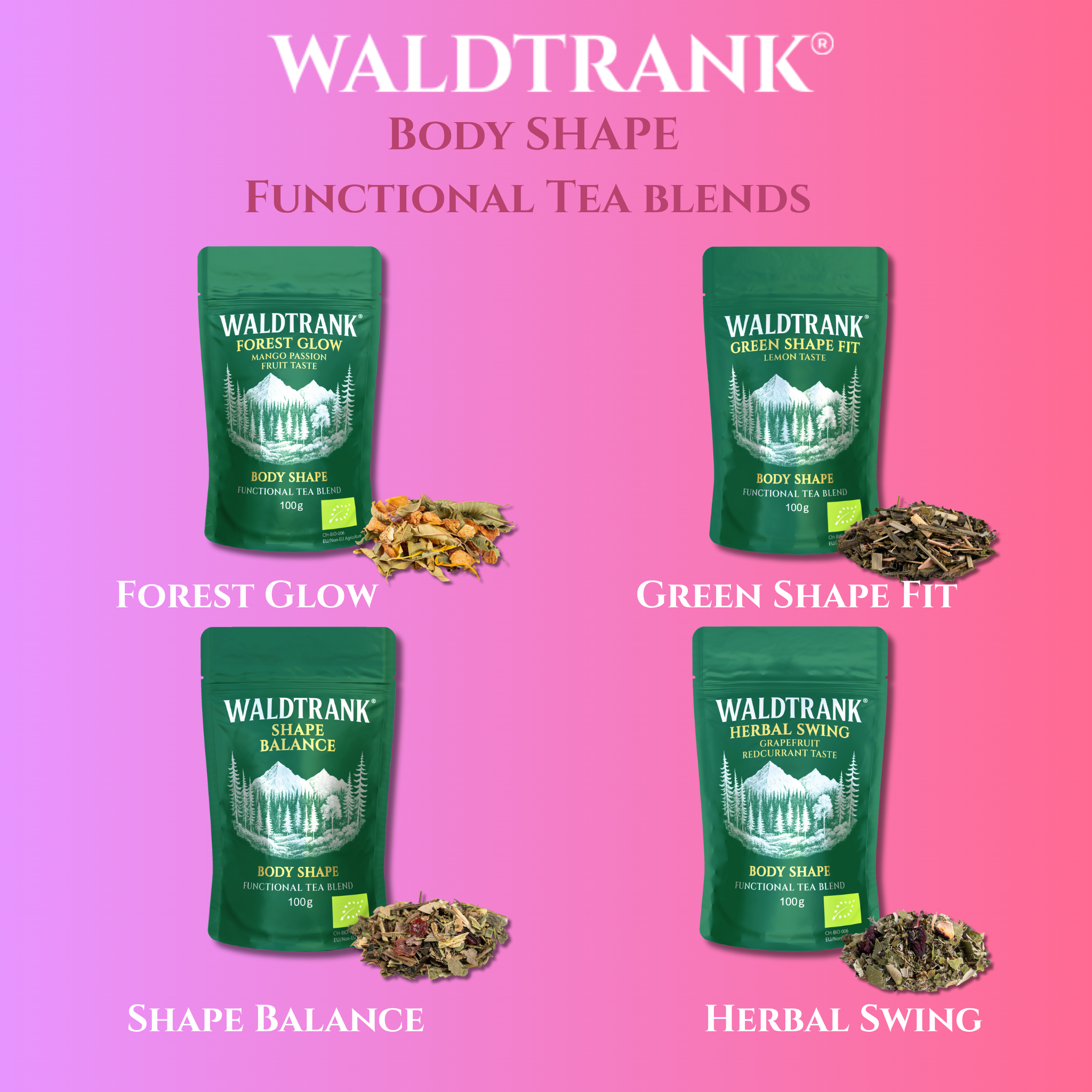 Body Shape Teas: Lightness in Everyday Life – WALDTRANK